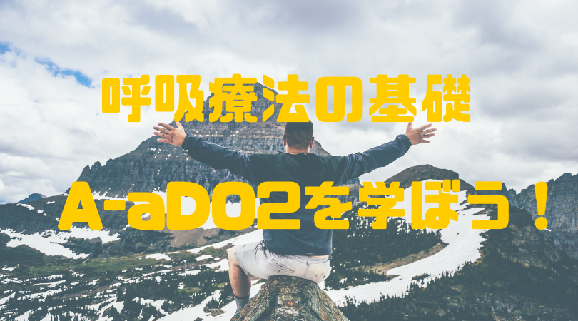 呼吸療法の基礎｜肺胞気一動脈血酸素分圧較差（A-aDO2）の意味と計算方法を知ろう | キカイガキライ